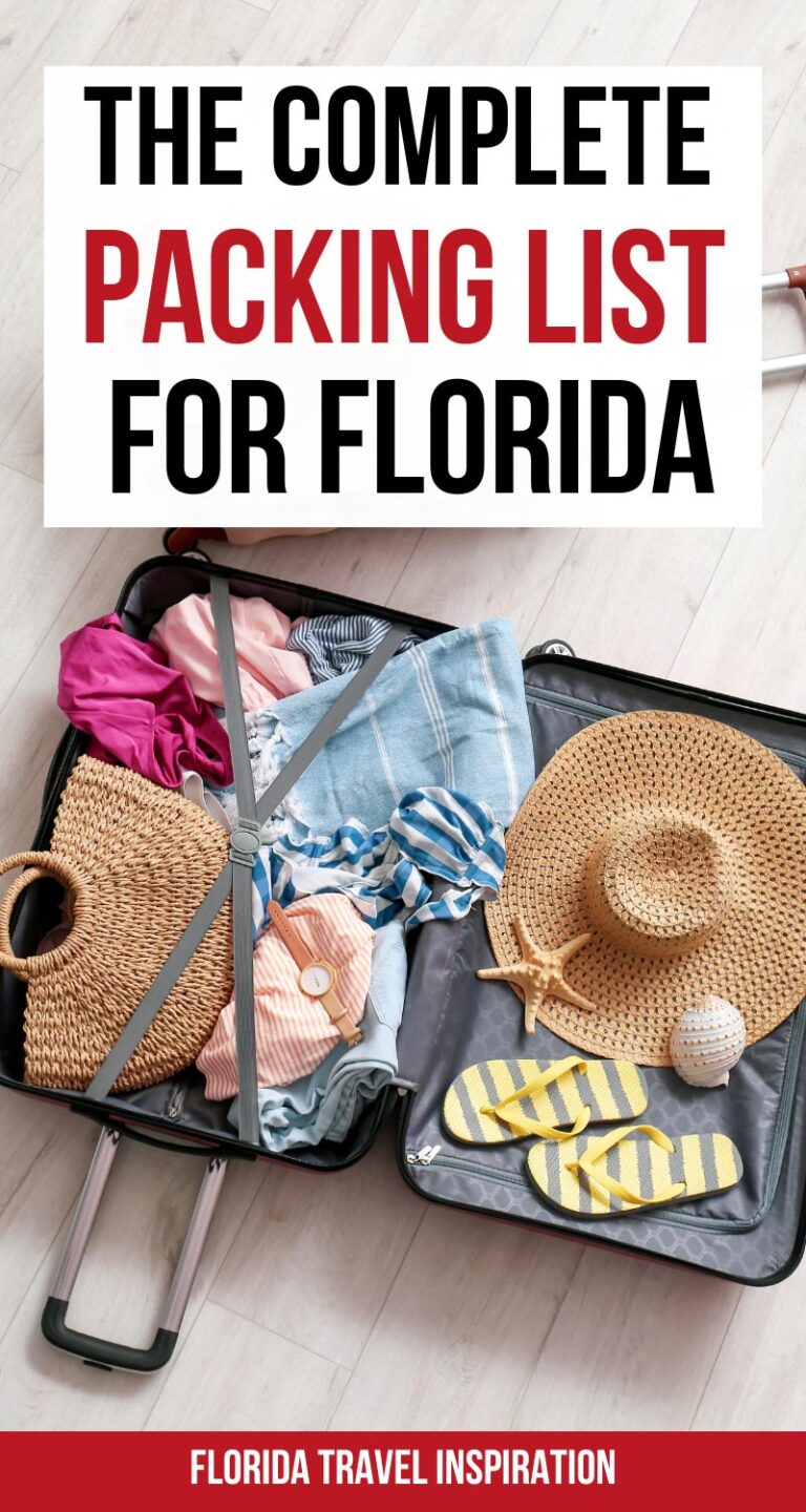Packing List for Florida: 50+ Things to Pack For Florida - Florida ...